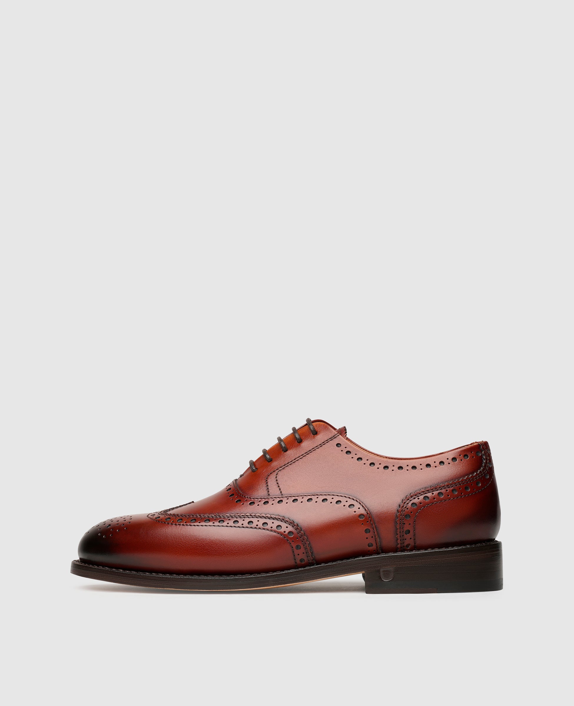 Handcrafted Full-Brogue Oxford Women's Shoe | Henry Stevens