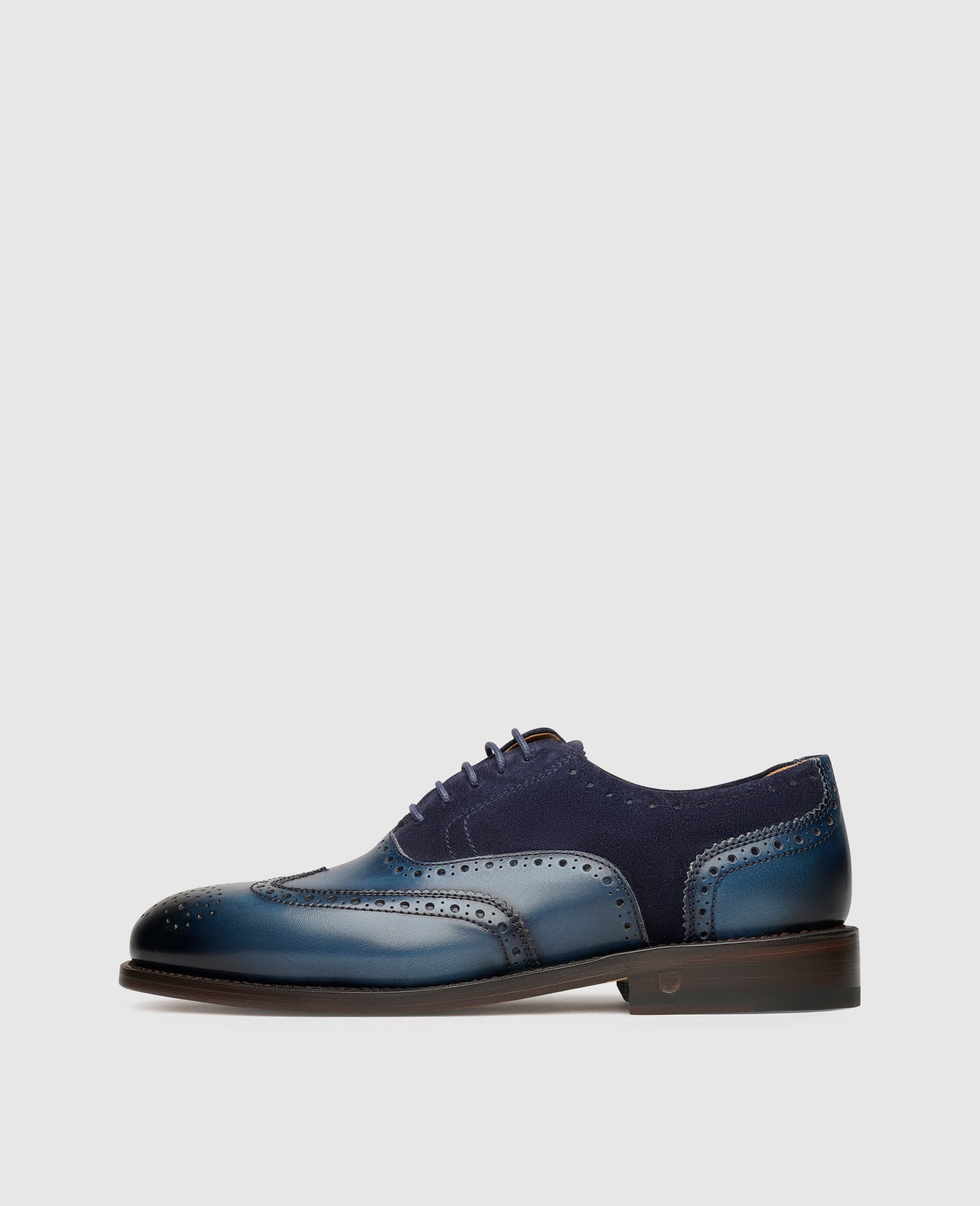Handcrafted Full-Brogue Oxford Women's Shoe | Henry Stevens