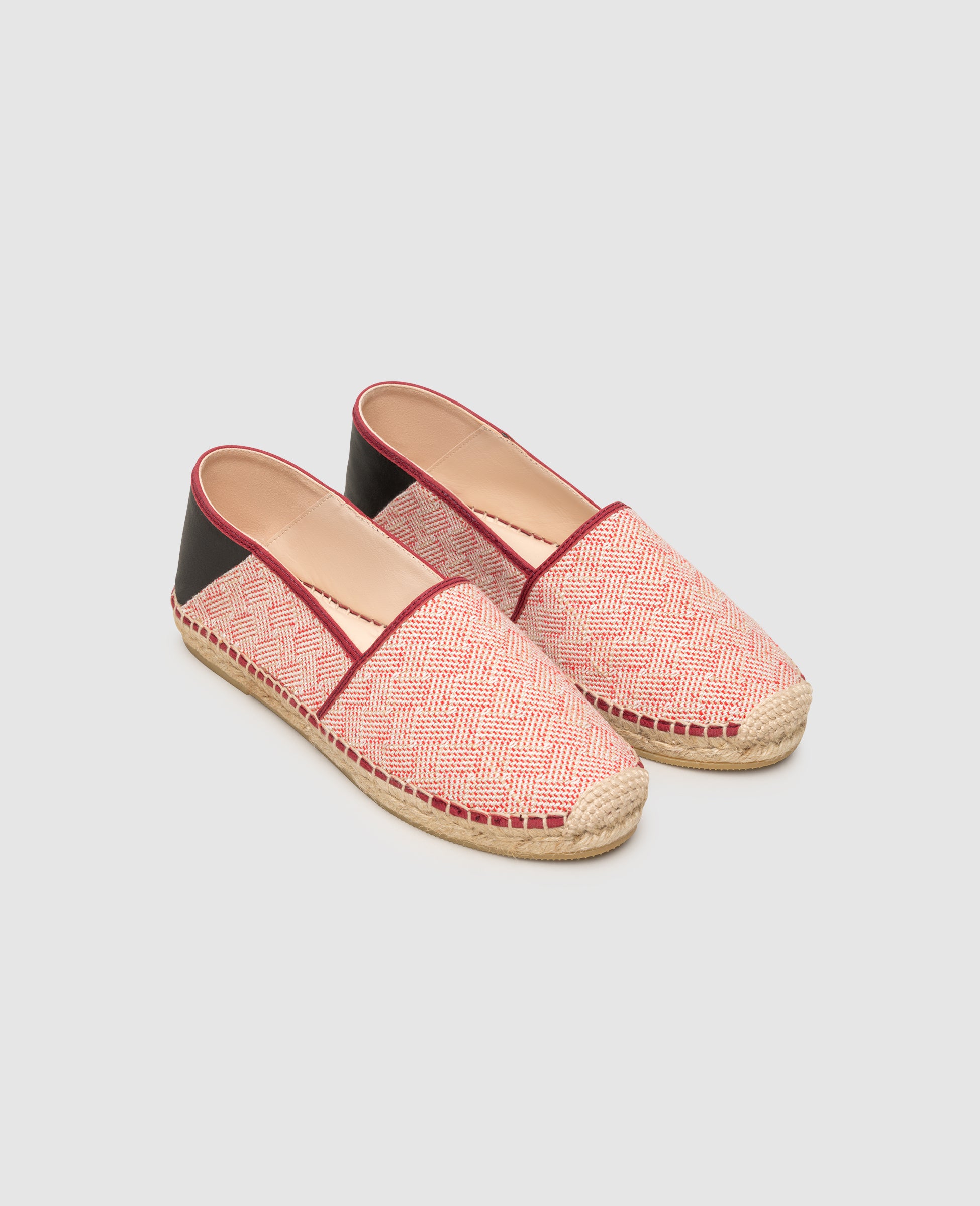 Gemusterte Espadrilles aus Textil | Henry Stevens